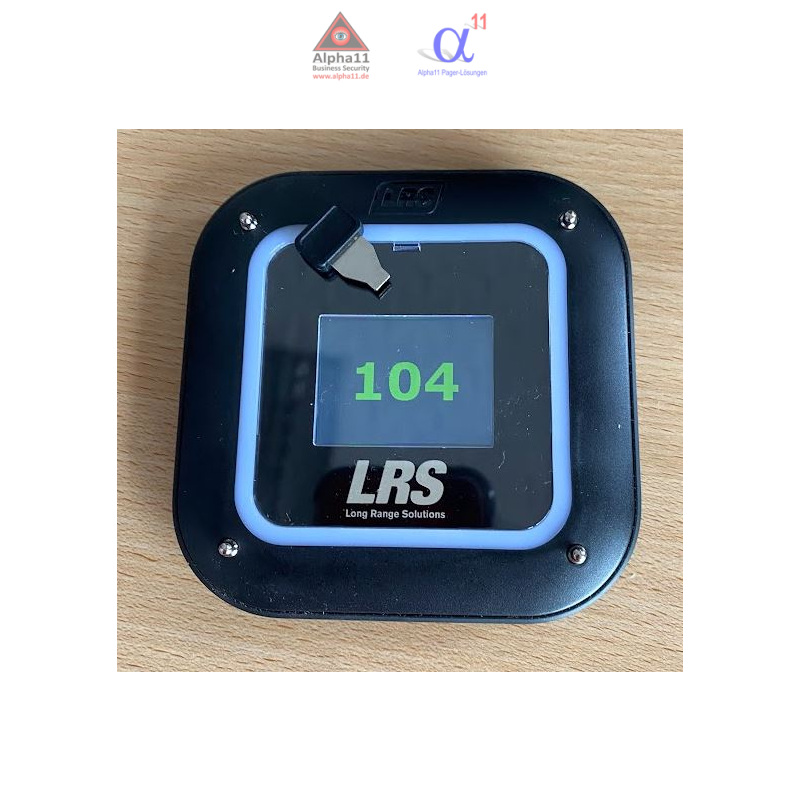 Logistik-Pager in Untersetzerform mit TEXT-Anzeige CS8, 148,00